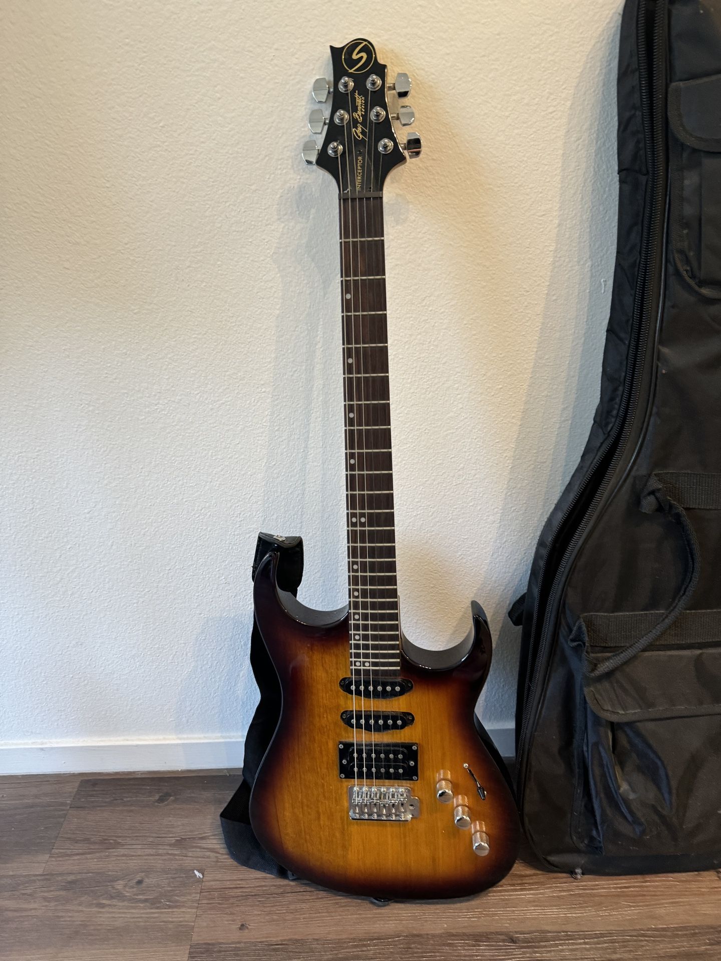 Samick Greg Bennett Interceptor Electric Guitar - Vintage Sunburst ...