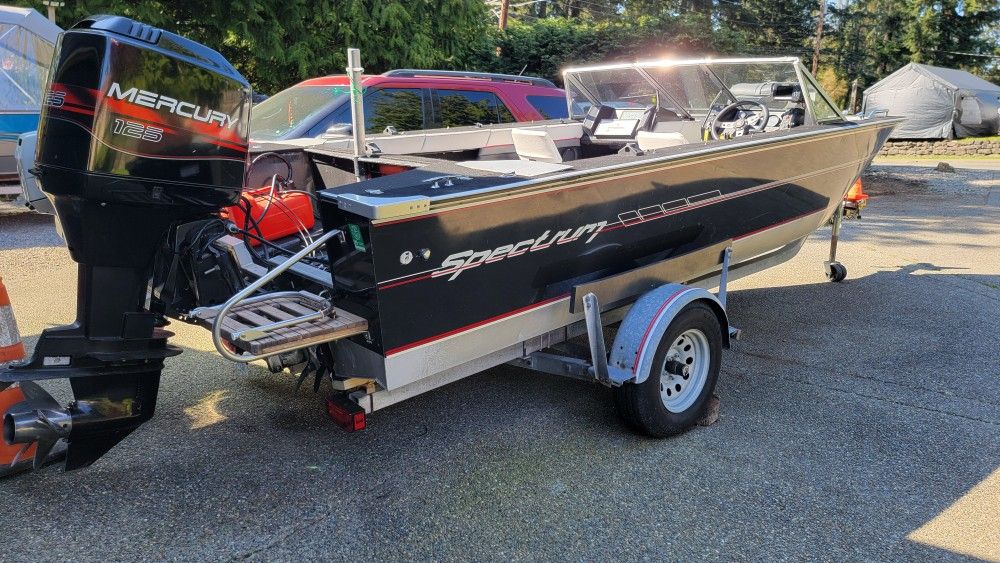 18ft Spectrum Aluminum Boat for Sale in Bonney Lake, WA - OfferUp