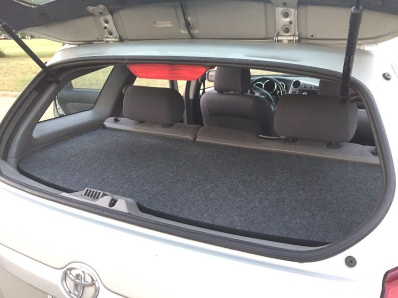 Matrix Deck - Custom made interior cargo cover for Toyota Matrix for ...