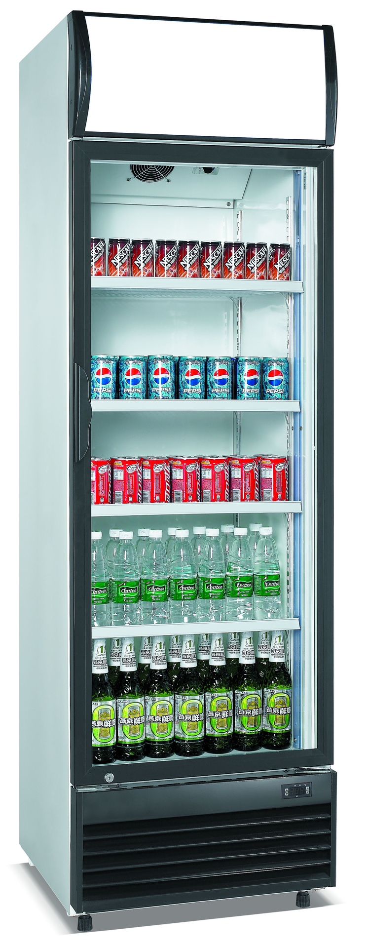 Nsf Refrigerator Glass Door Beer Flower Cooler refrigerators RESTAURANT ...