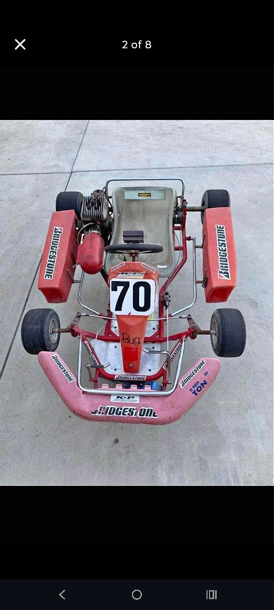 Kt100 2stroke Go Kart for Sale in Visalia, CA - OfferUp