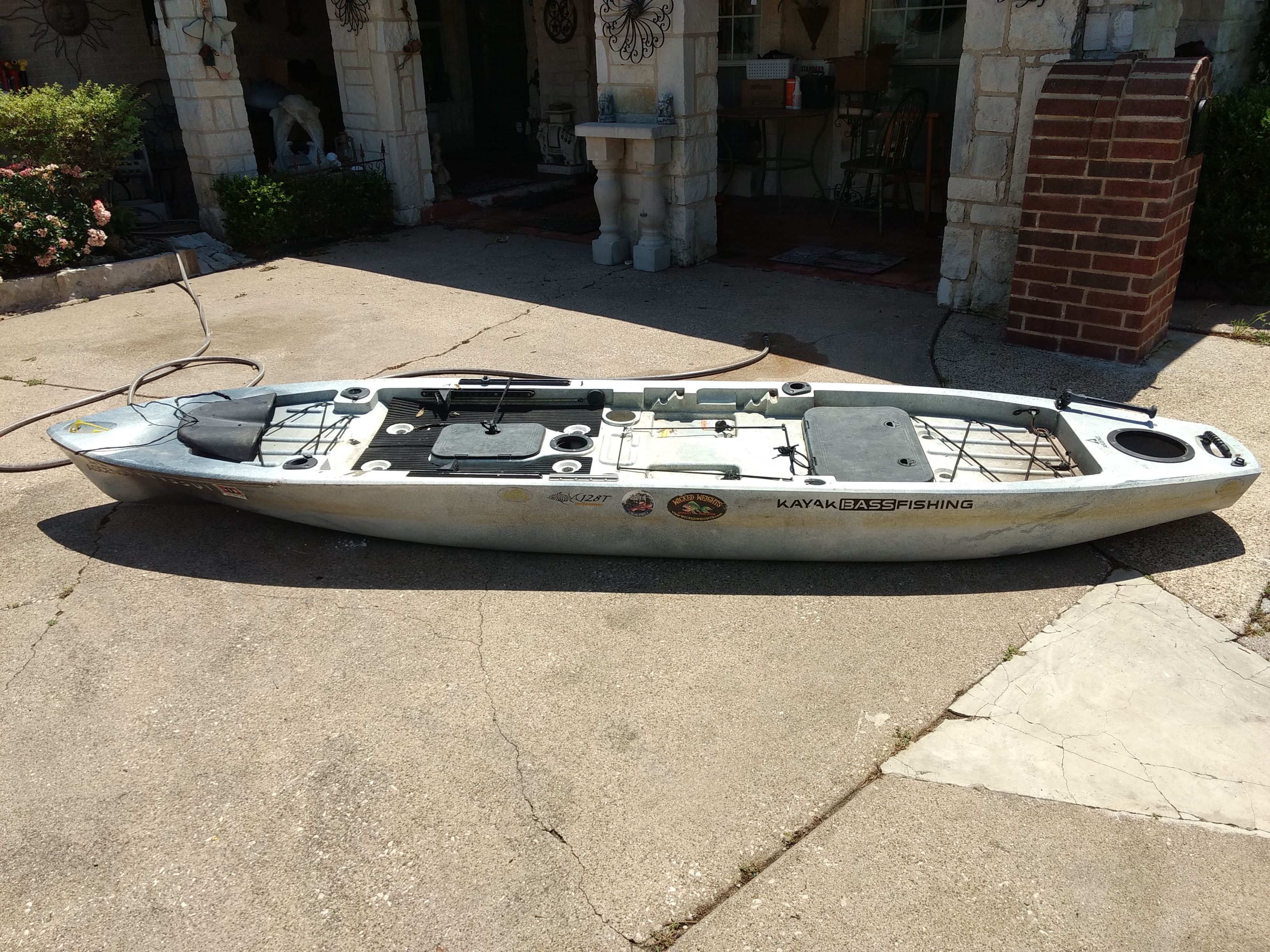 ASCEND 128T Sit-On-Top Kayak 12' 8" Long Fishing Kayak for Sale in ...