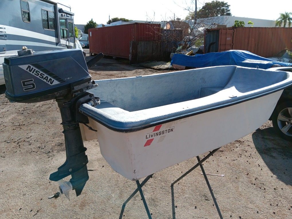 Dingy Boat And Three Outboard Motors $600 Firm for Sale in Hollywood ...