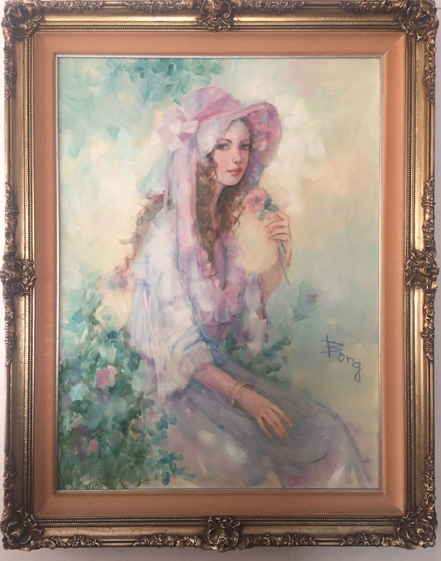 Irene Borg signed original painting for Sale in El Cajon, CA - OfferUp