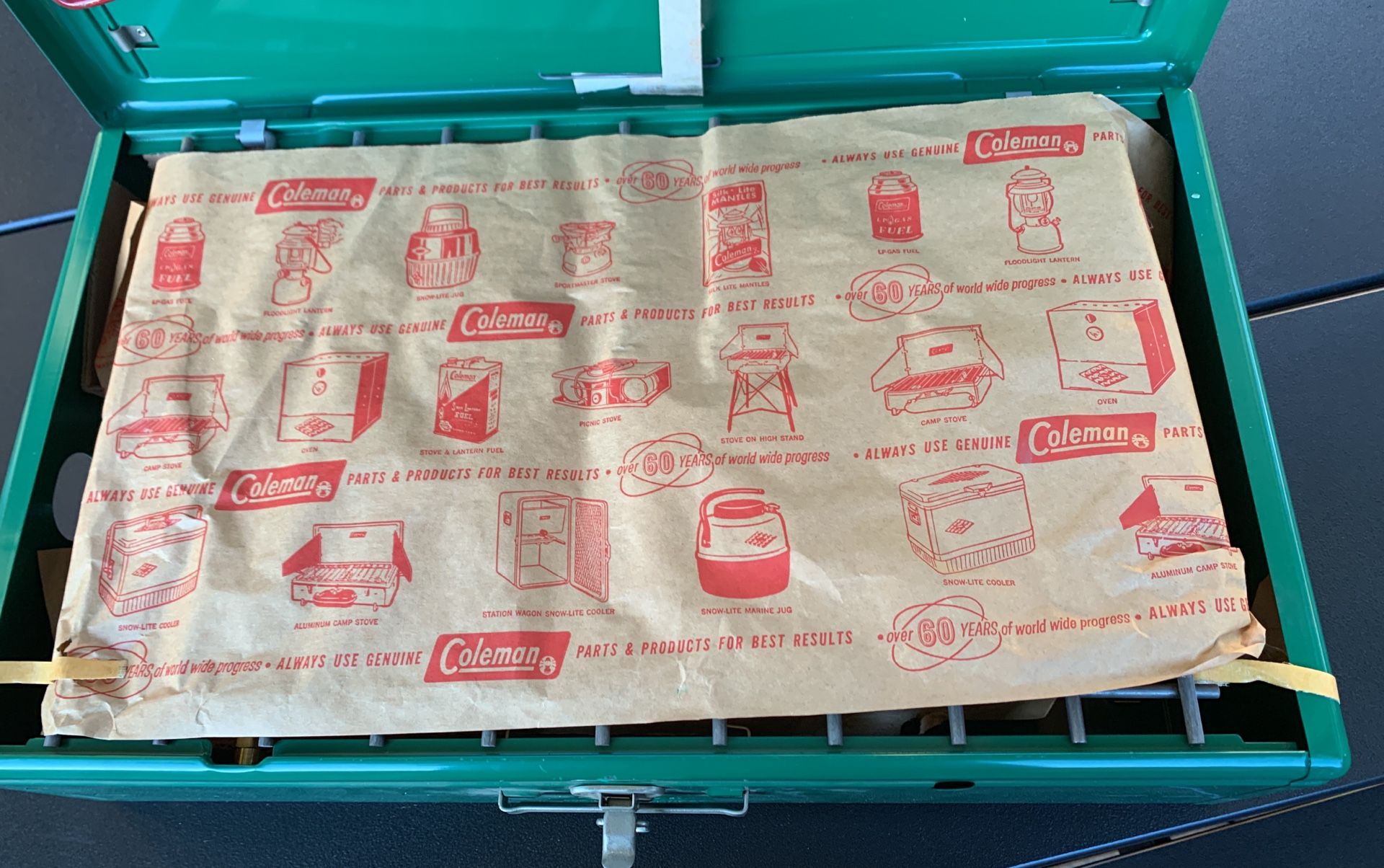 Vintage Coleman 413F Two Burner Camp Stove New Without Box for Sale in ...