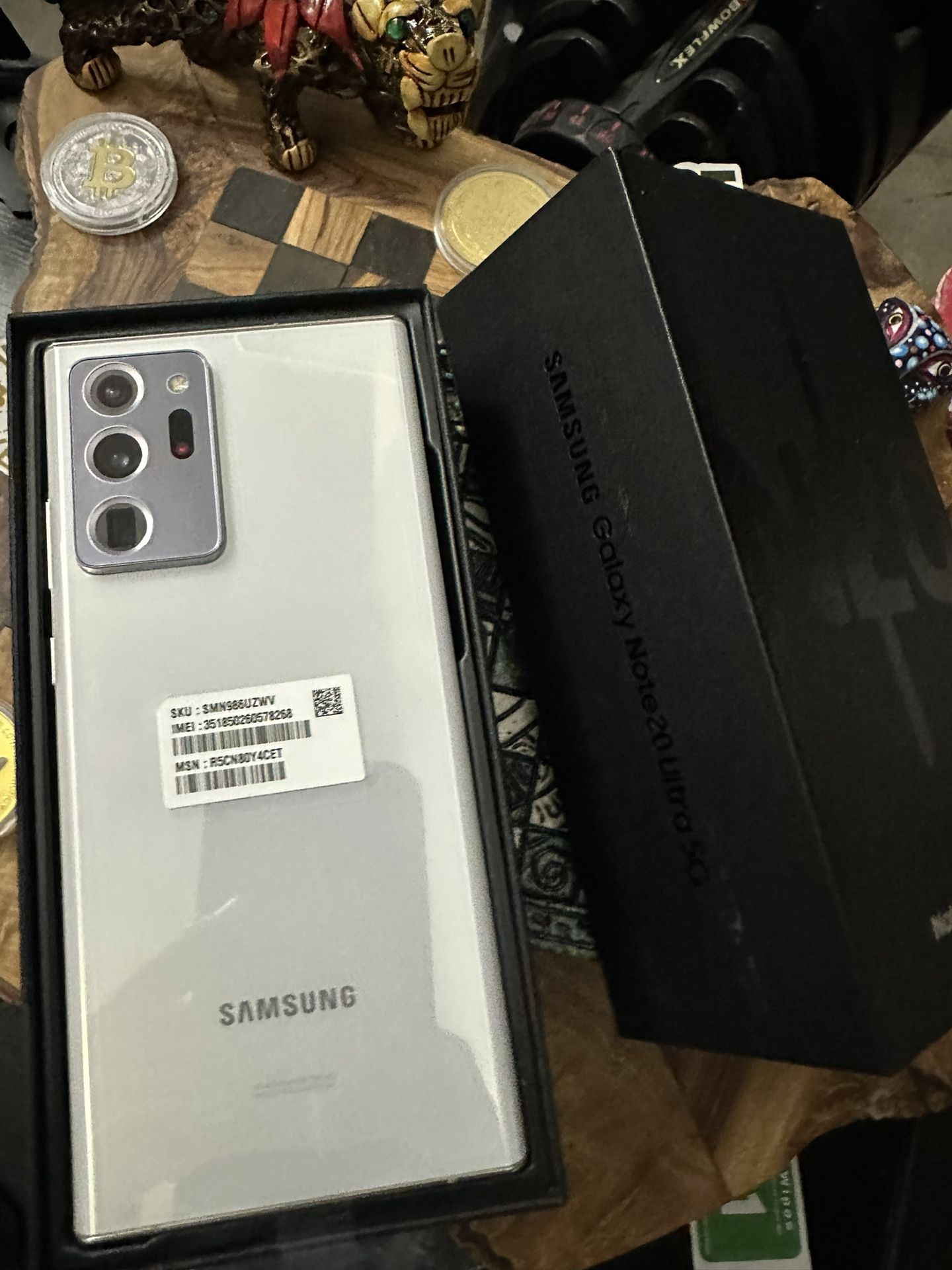 Samsung Galaxy Note 20 Ultra 5G 128Gb White Unlocked for Sale in Chula ...