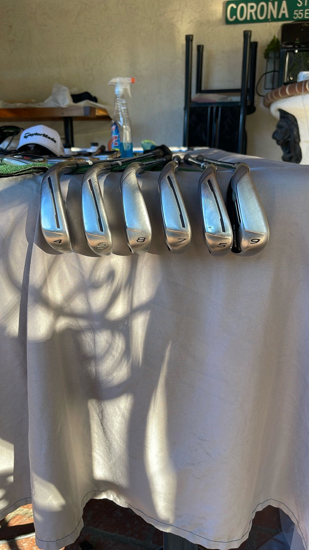 TaylorMade AERO BURNER Irons 4-9-PW Lefty’s for Sale in San Diego, CA ...