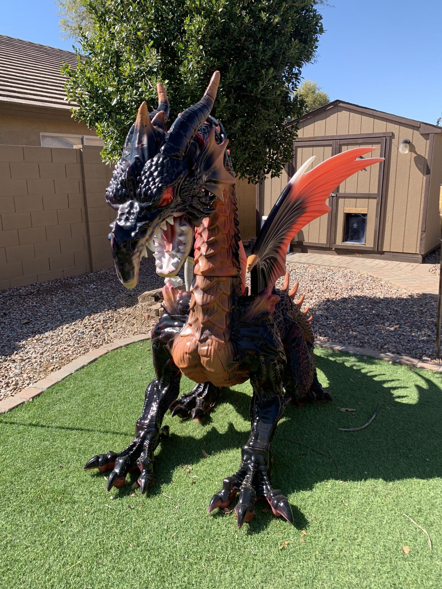 Animated Halloween Dragon 69” with Sound/Fog for Sale in Gilbert, AZ ...