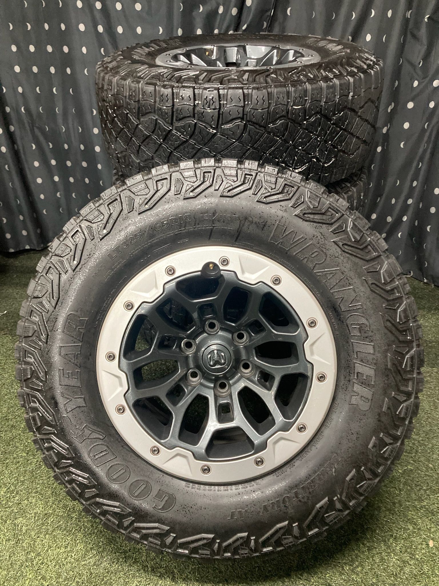 Dodge Ram TRX Silver Beadlock 6 Lug 18 Inch OEM Wheels for Sale in ...