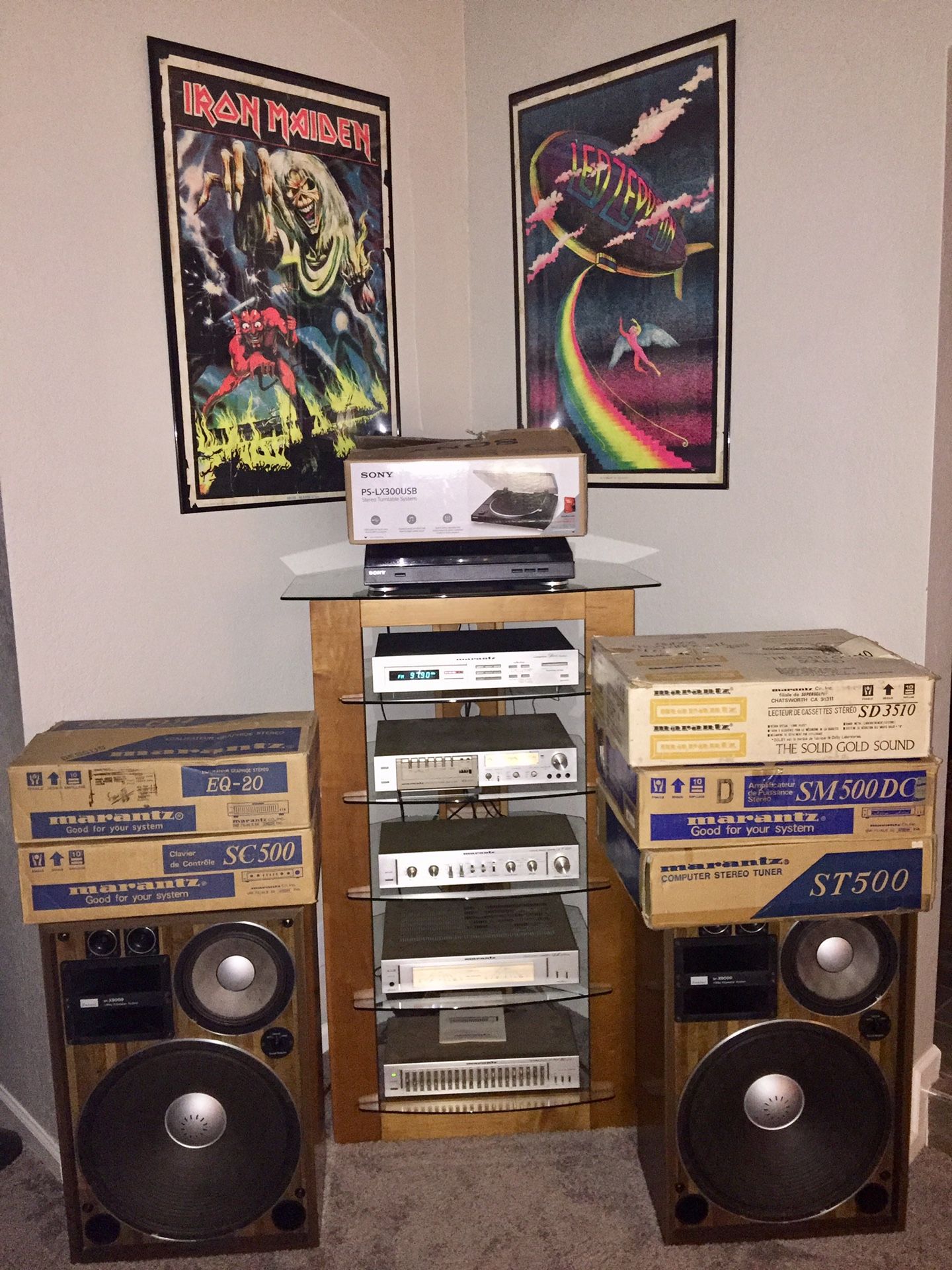 Vintage Marantz Stereo Rack