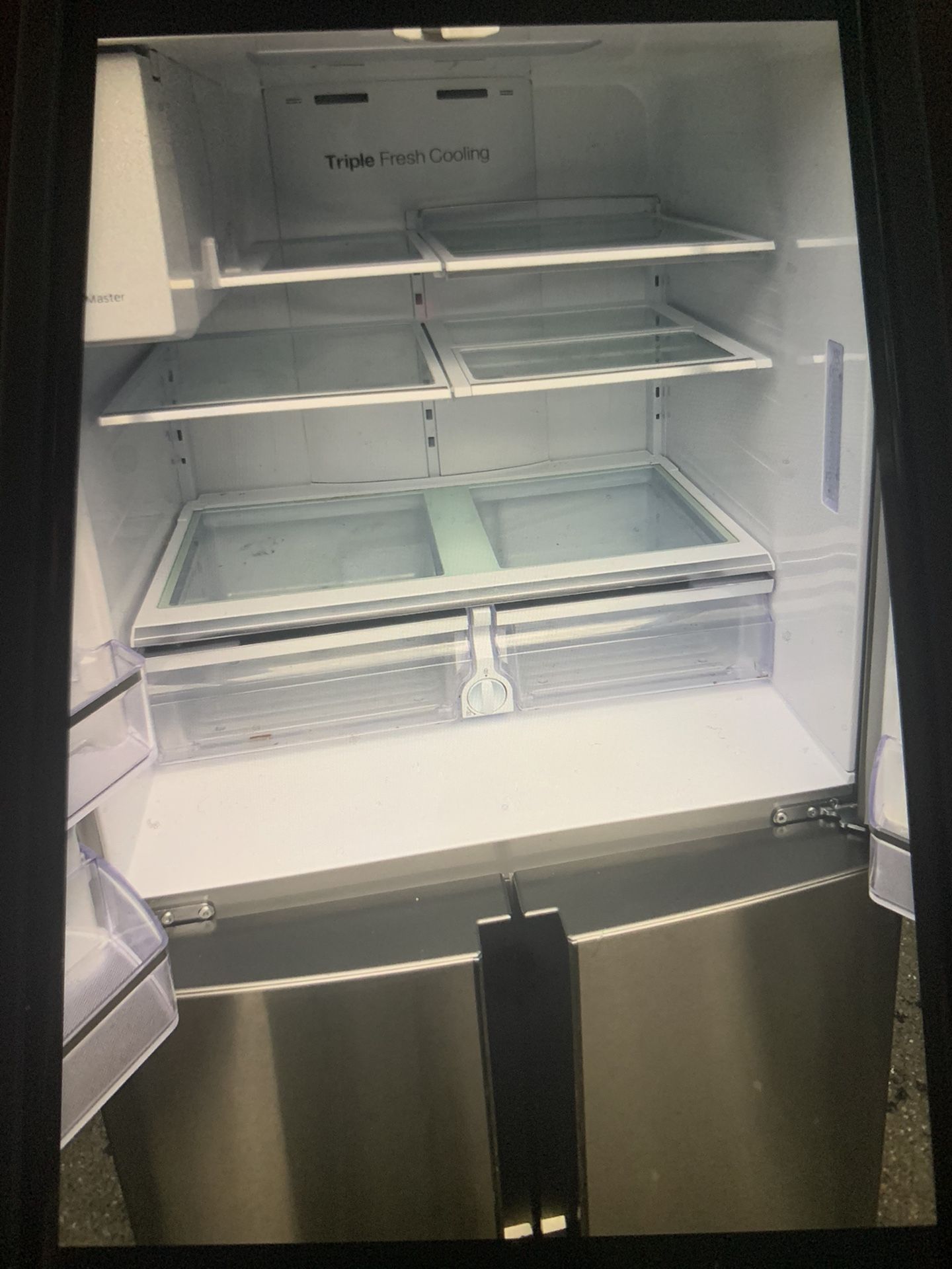 Samsung Stainless Steel Frenchdoor Refrigerator With Water And Ice for ...