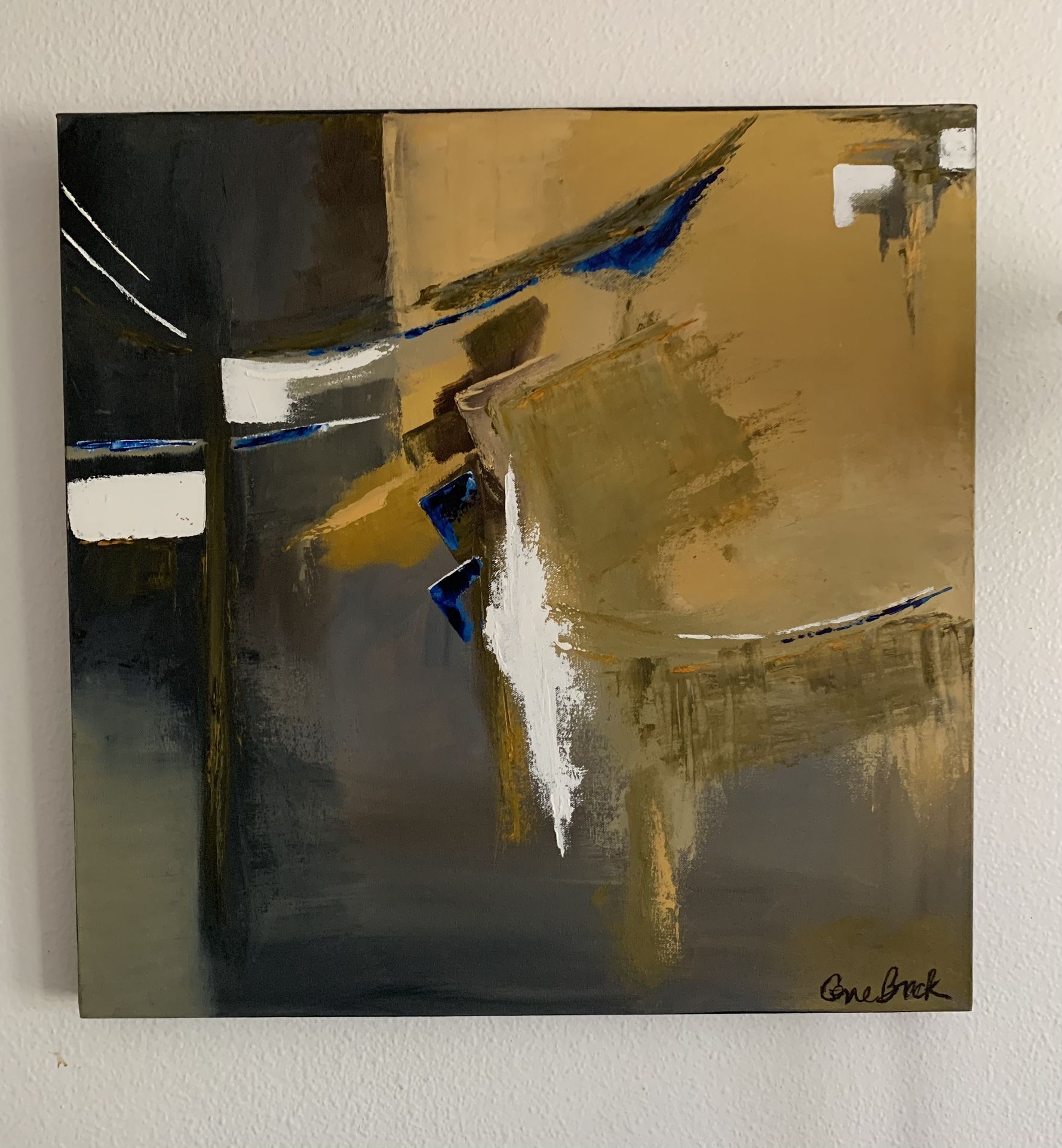 Gene Brick ‘s Abstract Painting Canvas 24”x24” for Sale in Santa Monica ...