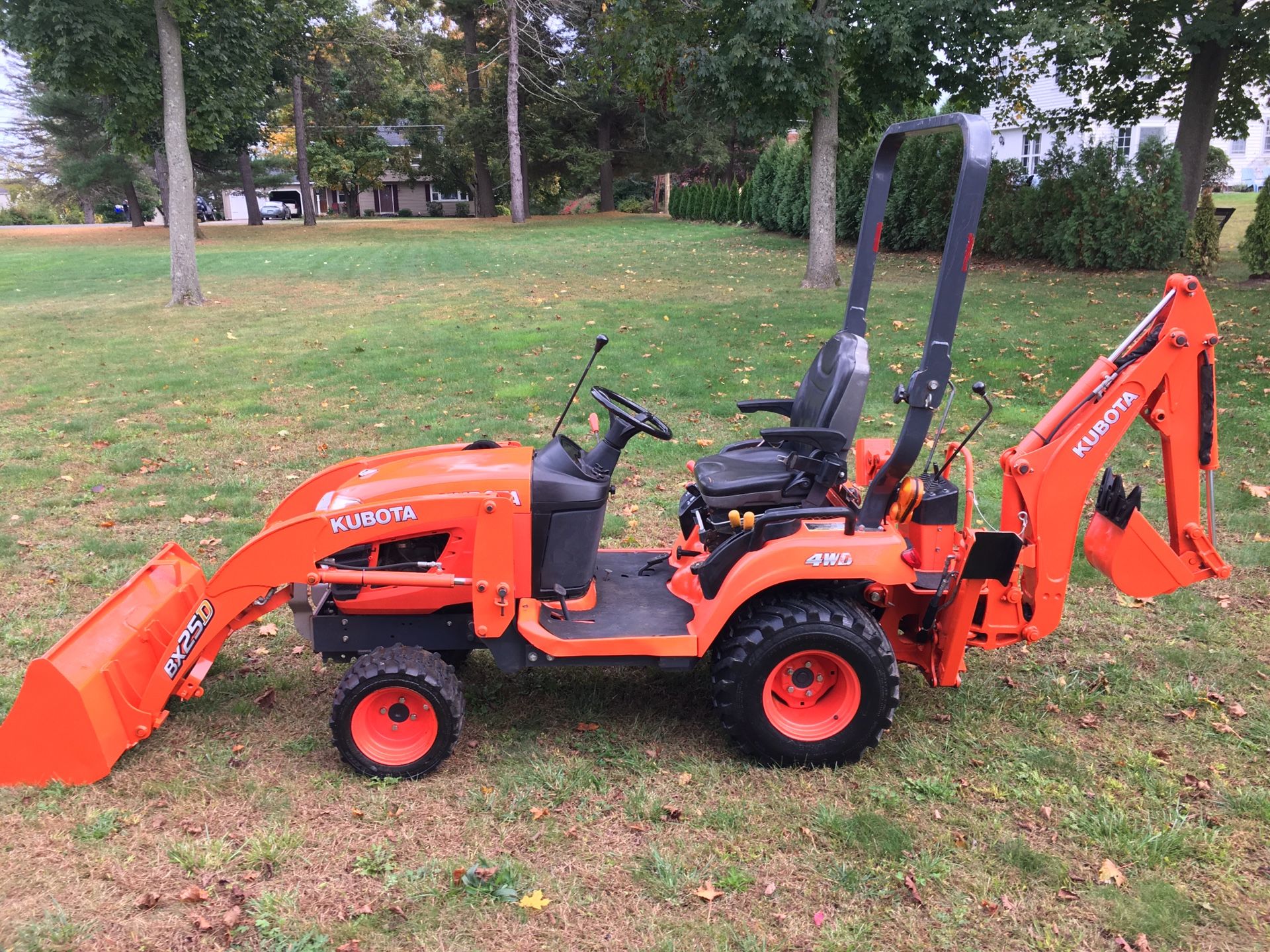 2013 Kubota BX25 Loader Backhoe for Sale in Suffield, CT - OfferUp