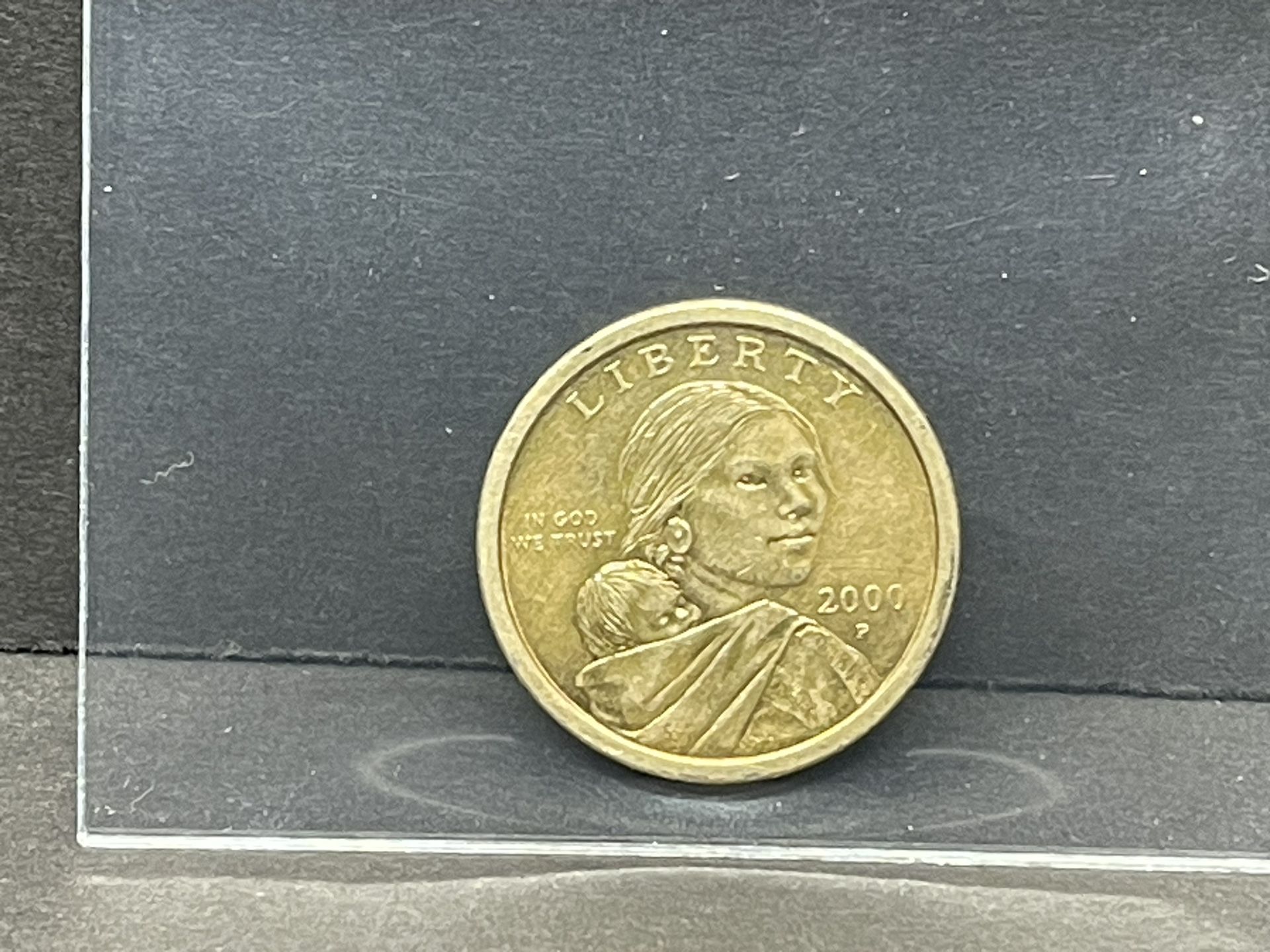2000 P Sacagewea One Dollar US Liberty Coin Rare Vintage “Gold One ...