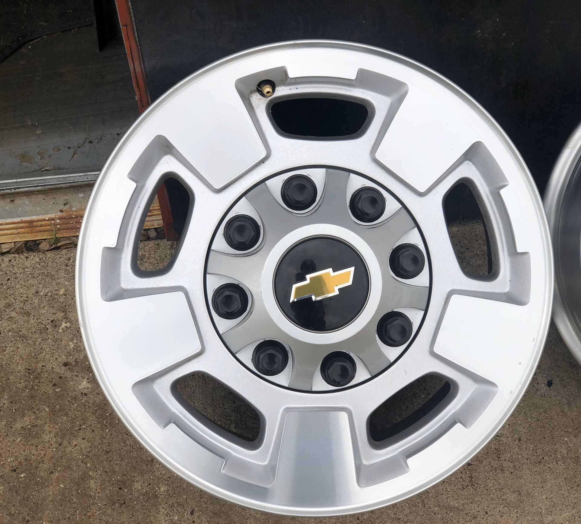 Chevy Silverado 3(contact info removed) Used rim wheel 17 inch factory ...