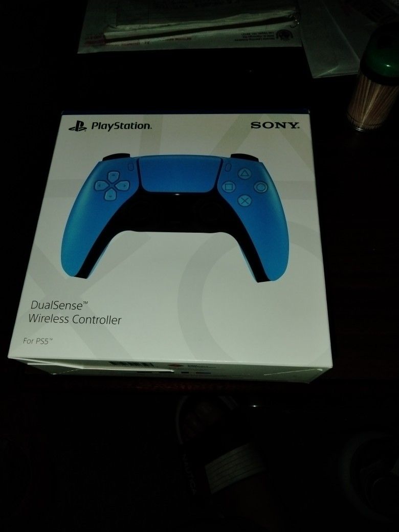 BABY BLUE BRAND NEW PS5 CONTROLLER NEVER OPEN STILL IN BOX for Sale in ...