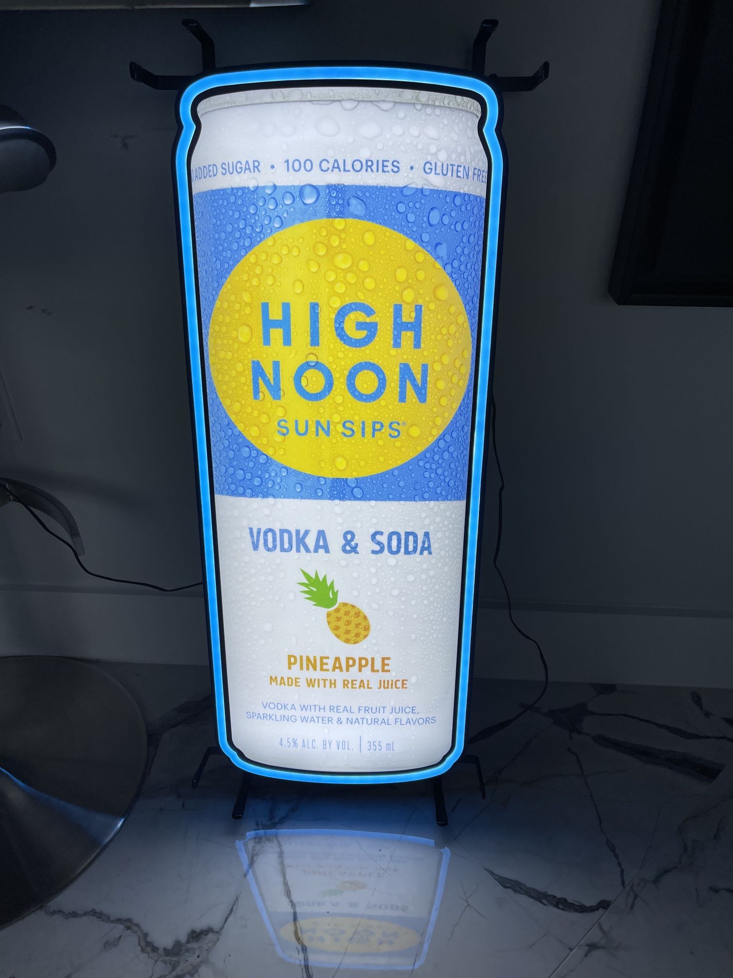 High Noon LED Commercial Bar Sign Pineapple Can for Sale in Oakland ...