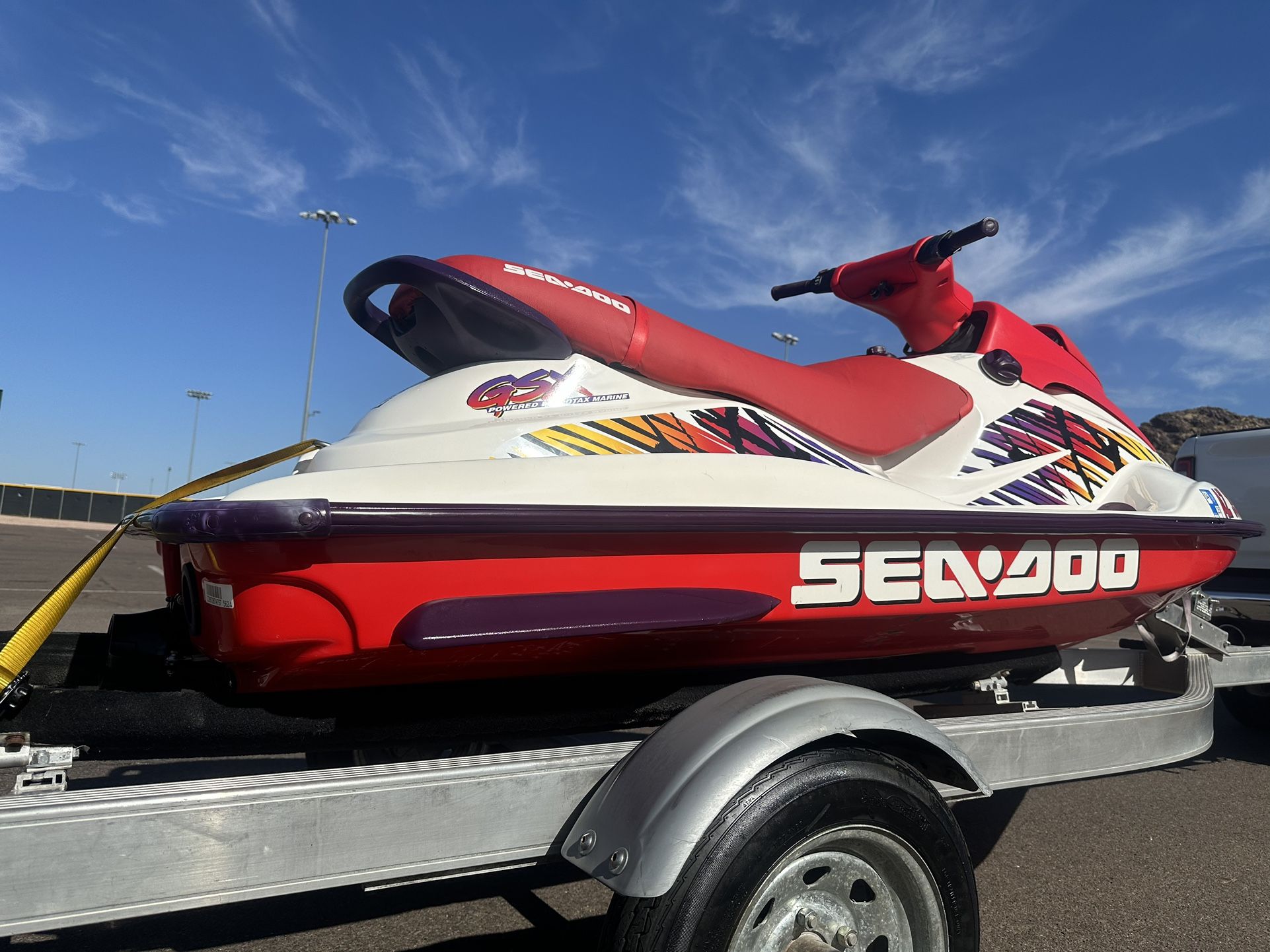 Sea Doo GSX 110HP Jet Ski With Karavan Aluminum Trailer Lake Ready for ...