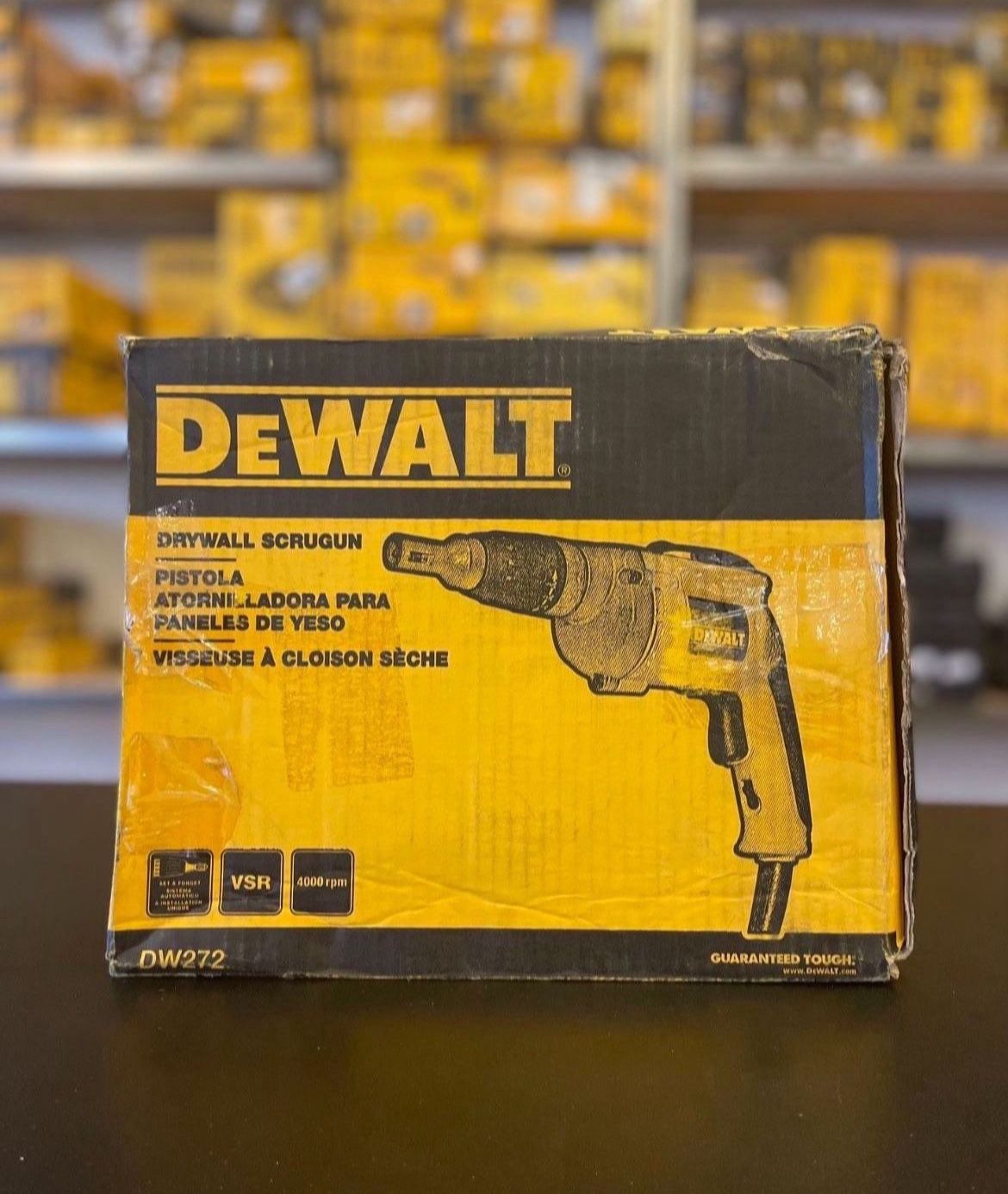 DEWALT 4000 RPM Variable Speed Reversible Drywall Screw Gun ……DW272 for ...