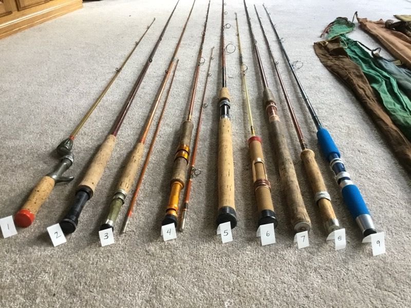 Vintage fishing rods for Sale in Olympia, WA - OfferUp