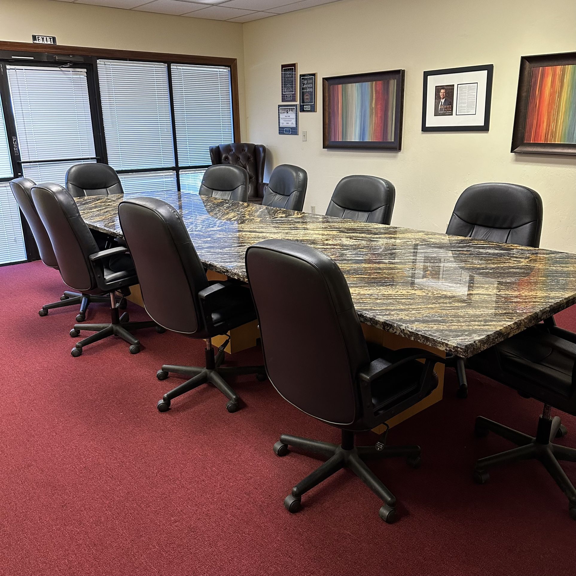 Granite Conference Table NO CHAIRS for Sale in Avondale, AZ - OfferUp