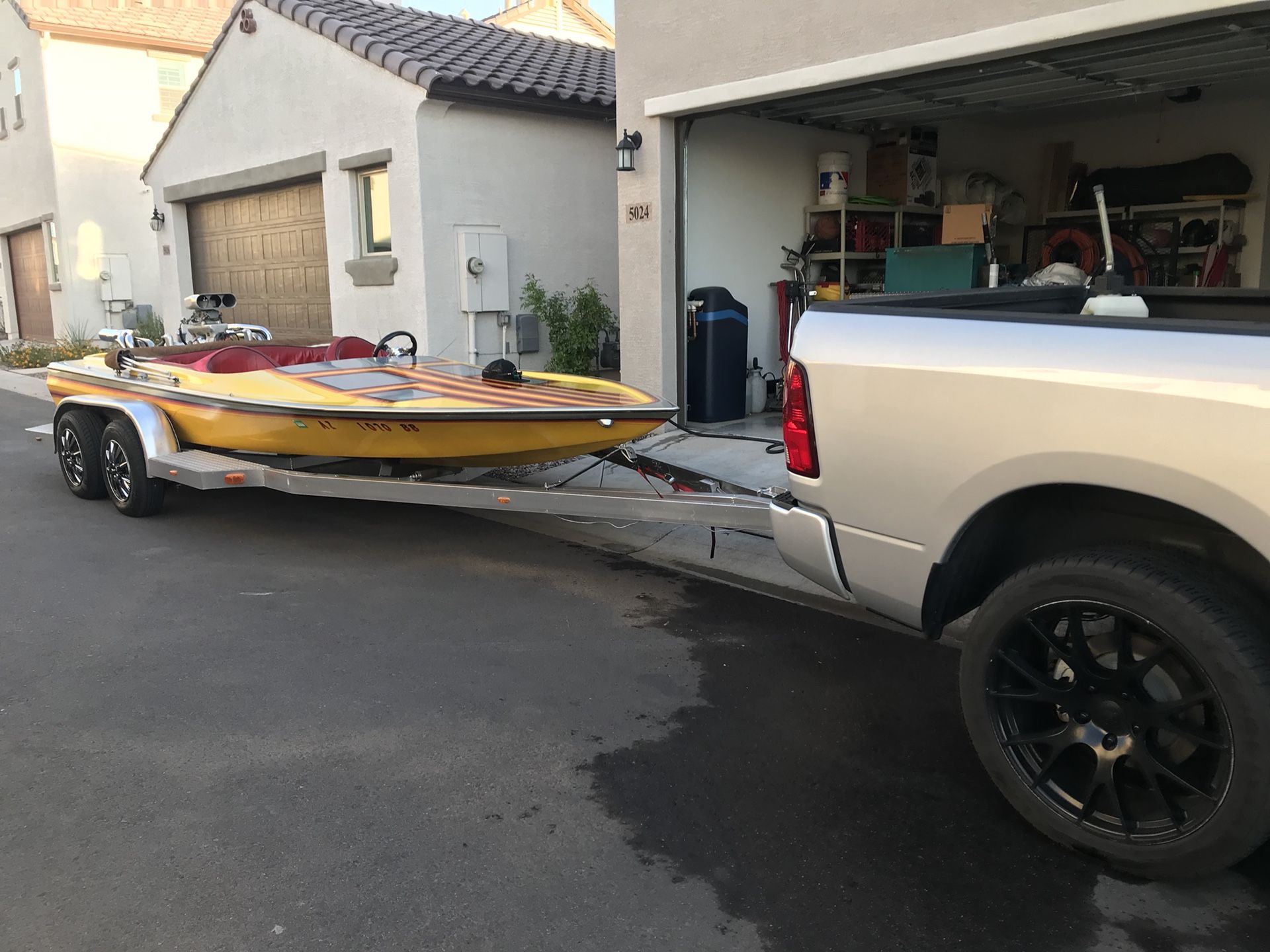 Sterling jet boat 1979 19ft hull 7.5L 460 cu in big block Ford with ...