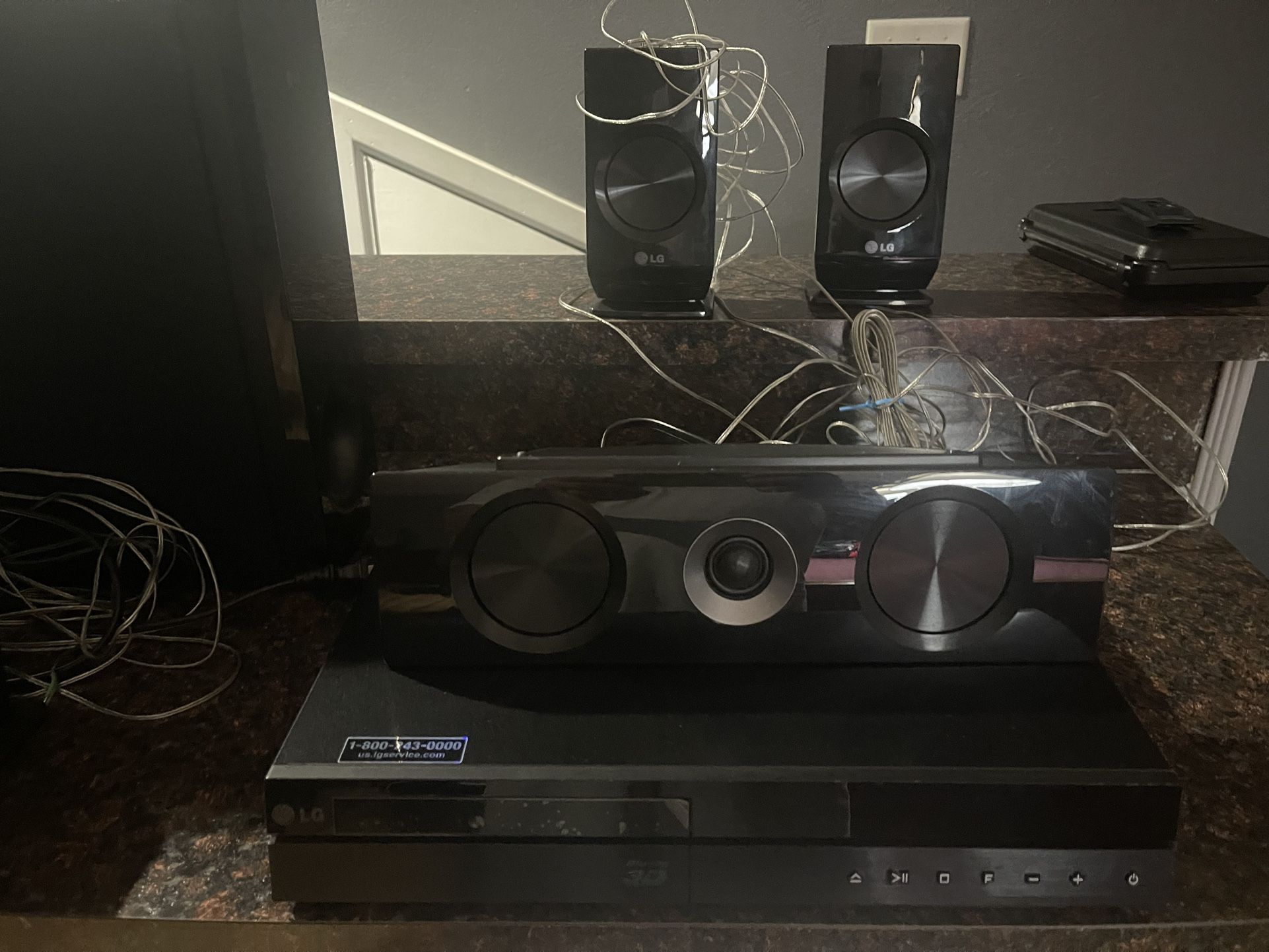 LG surround speakers blu-ray wireless module incl for Sale in Dallas ...