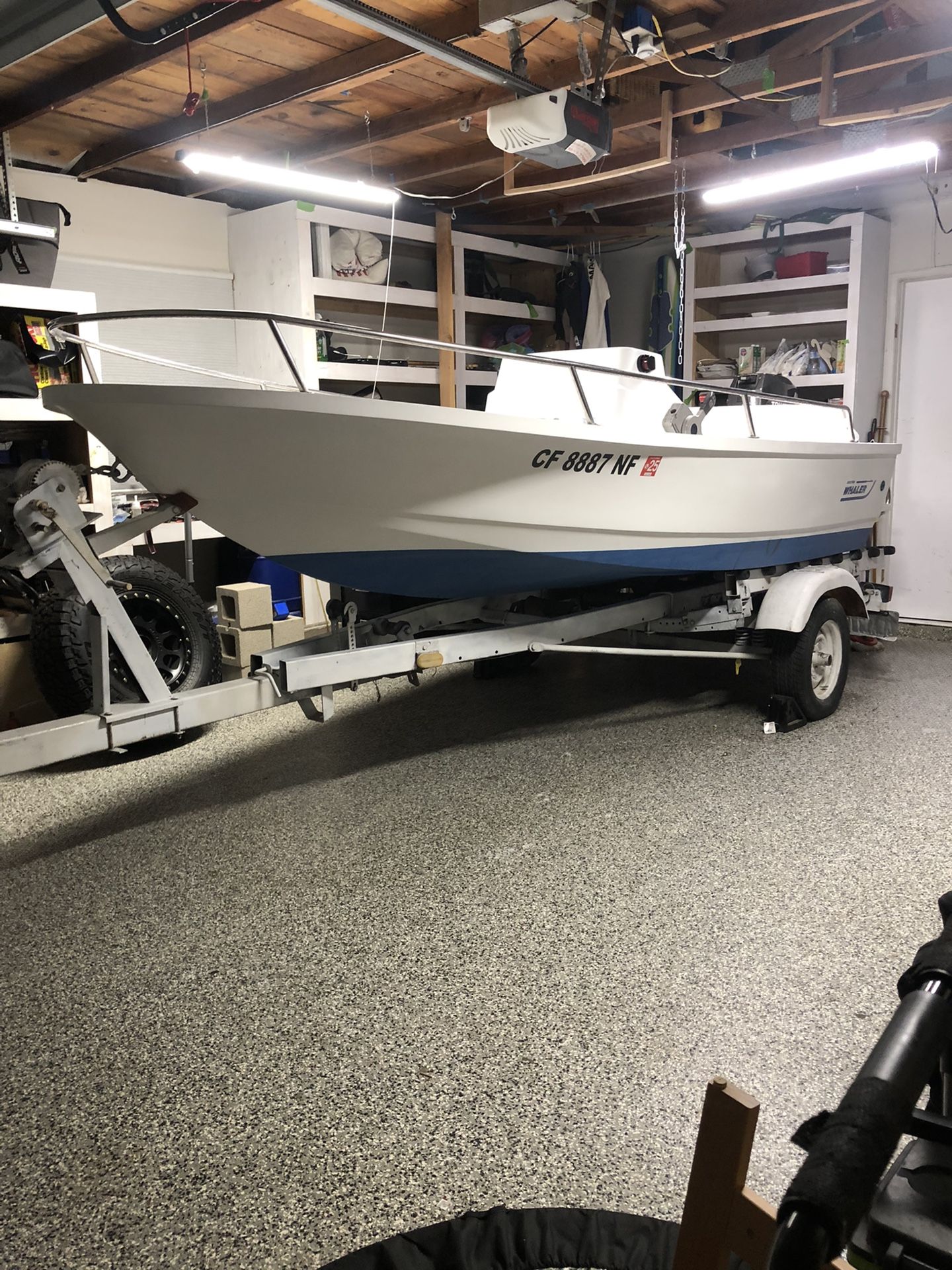 1992 Boston Whaler 14ft 5k Obo for Sale in Garden Grove, CA - OfferUp