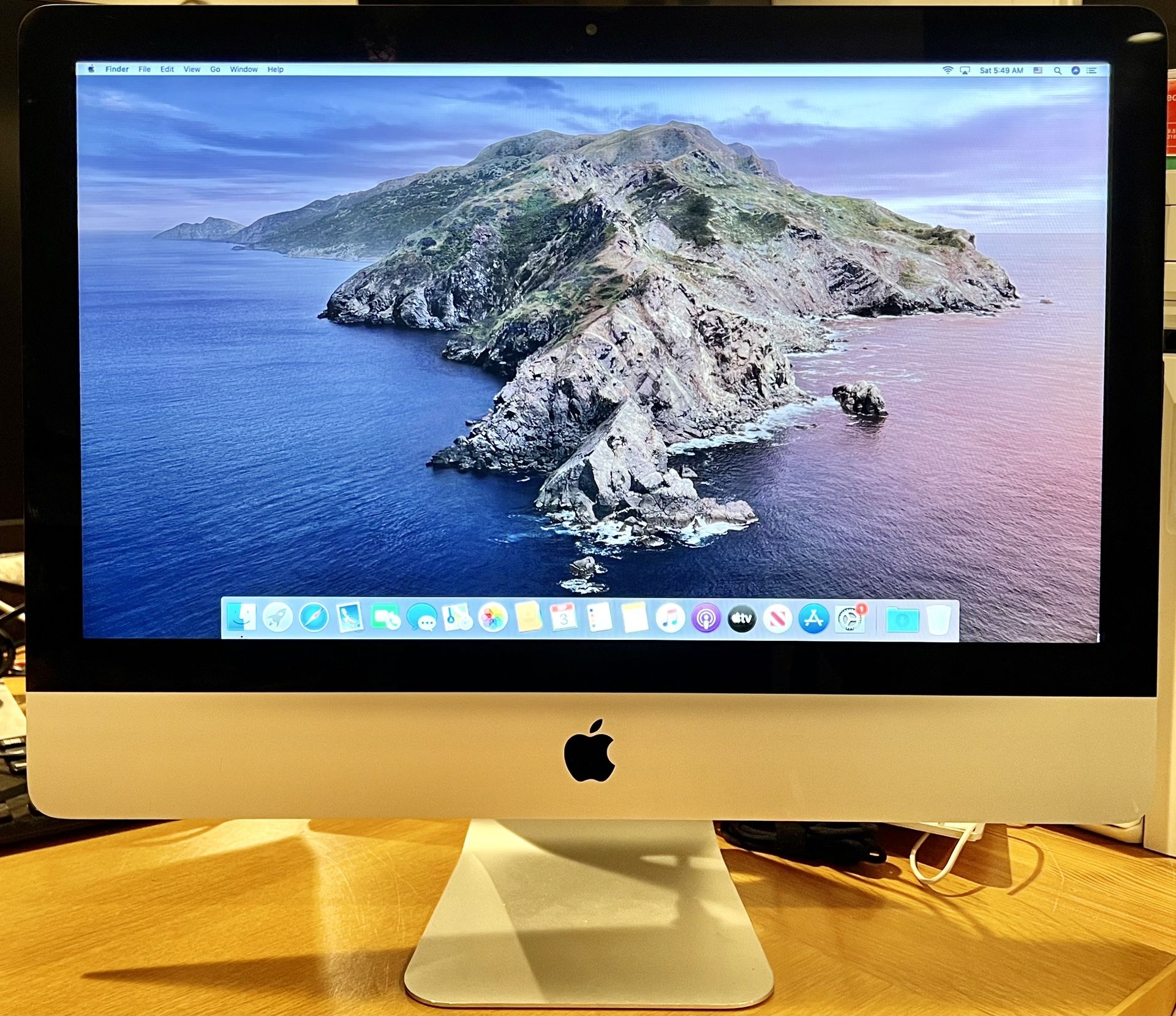 Apple iMac Slim 21.5” Late 2012 A1418 QuadCore i5-3470S 2.9GHz 8GB 1TB ...