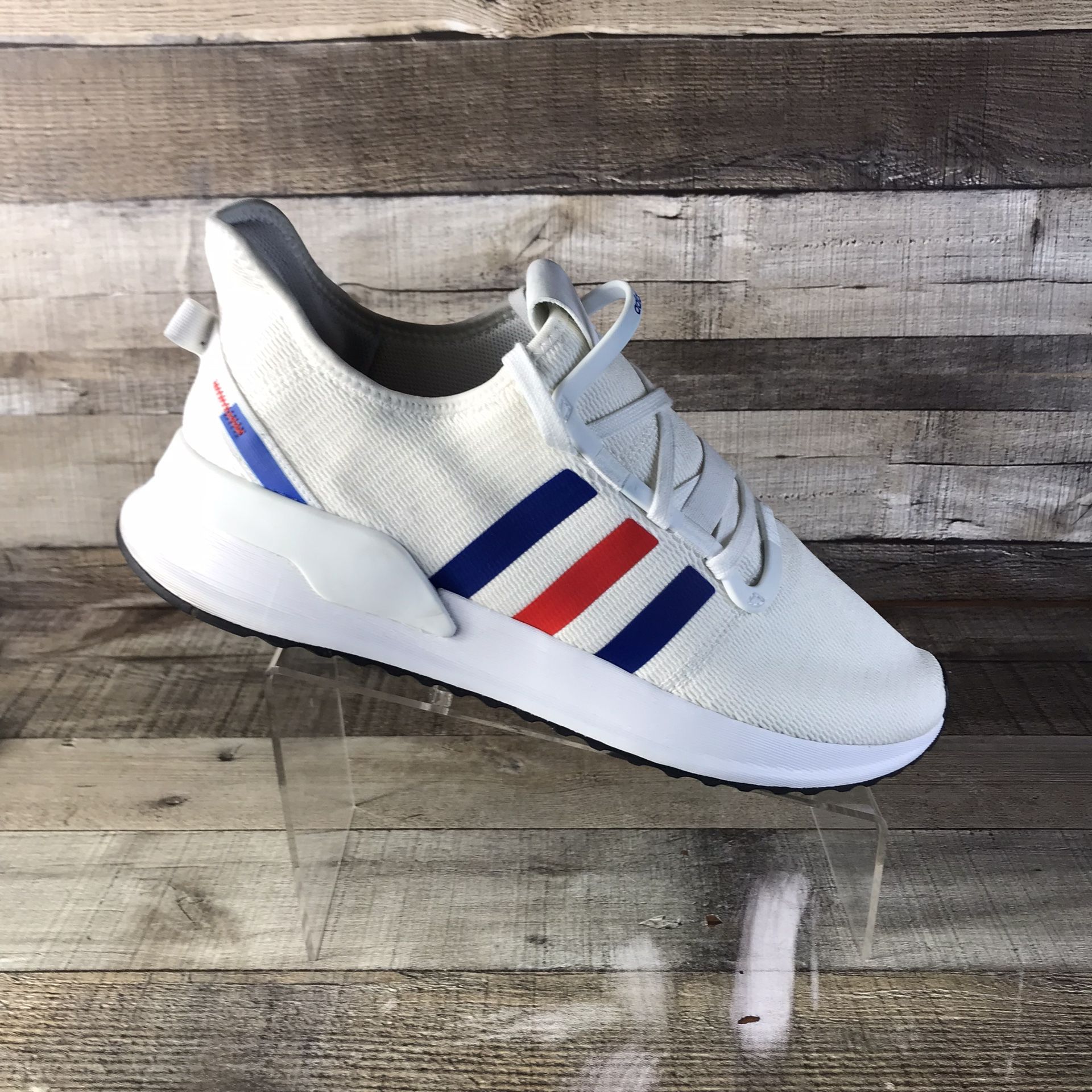 Adidas Mens U Path Run Cloud White Royal Red Running Shoes Size 13 for ...