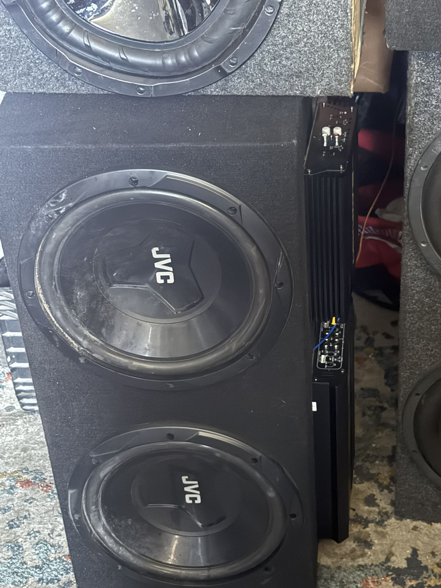 Jvc Bass Car Set Up for Sale in Huntington Park, CA - OfferUp