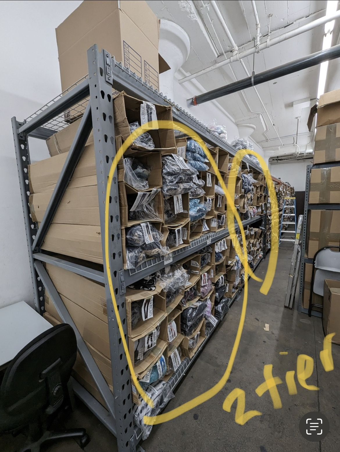 MOVING! Warehouse Shelving Racks, Equipment And furniture sale Fashion ...