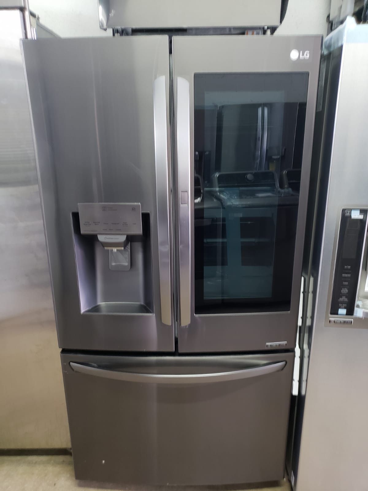 LG REFRIGERATOR 36” modelo # LFXC22596D 22 cu. ft. Smart wi-fi Enabled ...