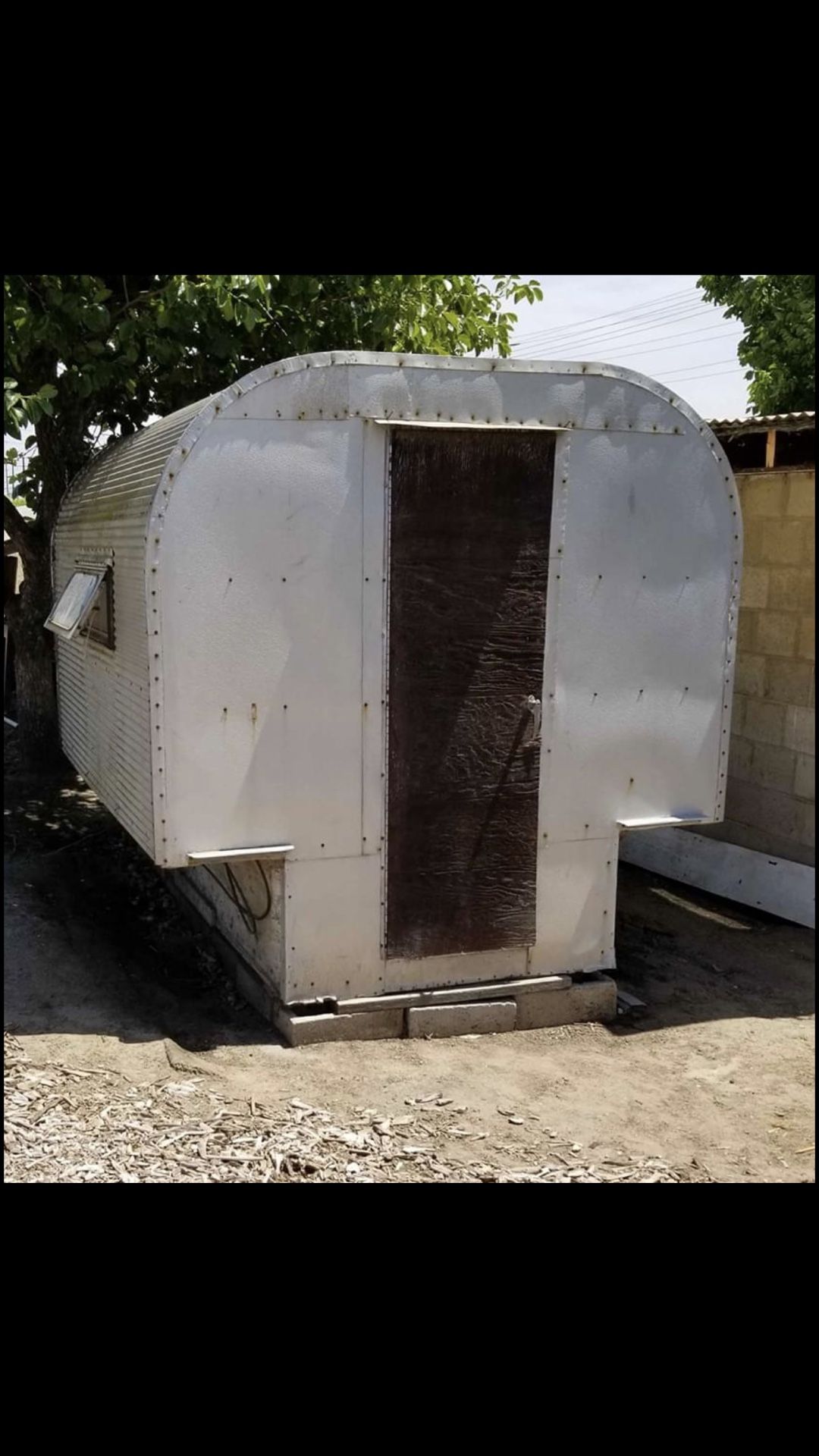 1950s vintage camper shell diy project super rare 8 ft long for Sale in ...