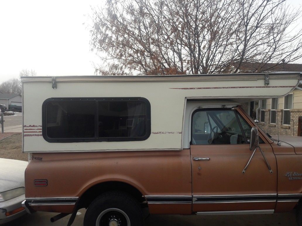 Camper shell fits the K5 Blazer for sale for Sale in Evans, CO - OfferUp