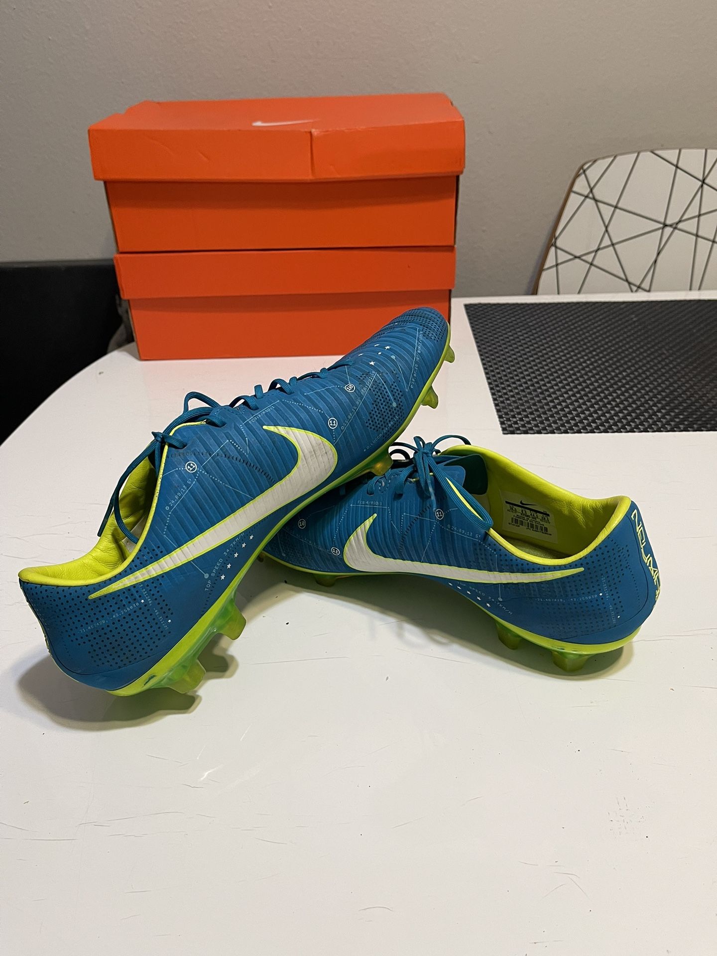 Neymar, Mercurial,Hypervenom,Vapor,Nike Cleats, Soccer Cleats, Cr7 ...