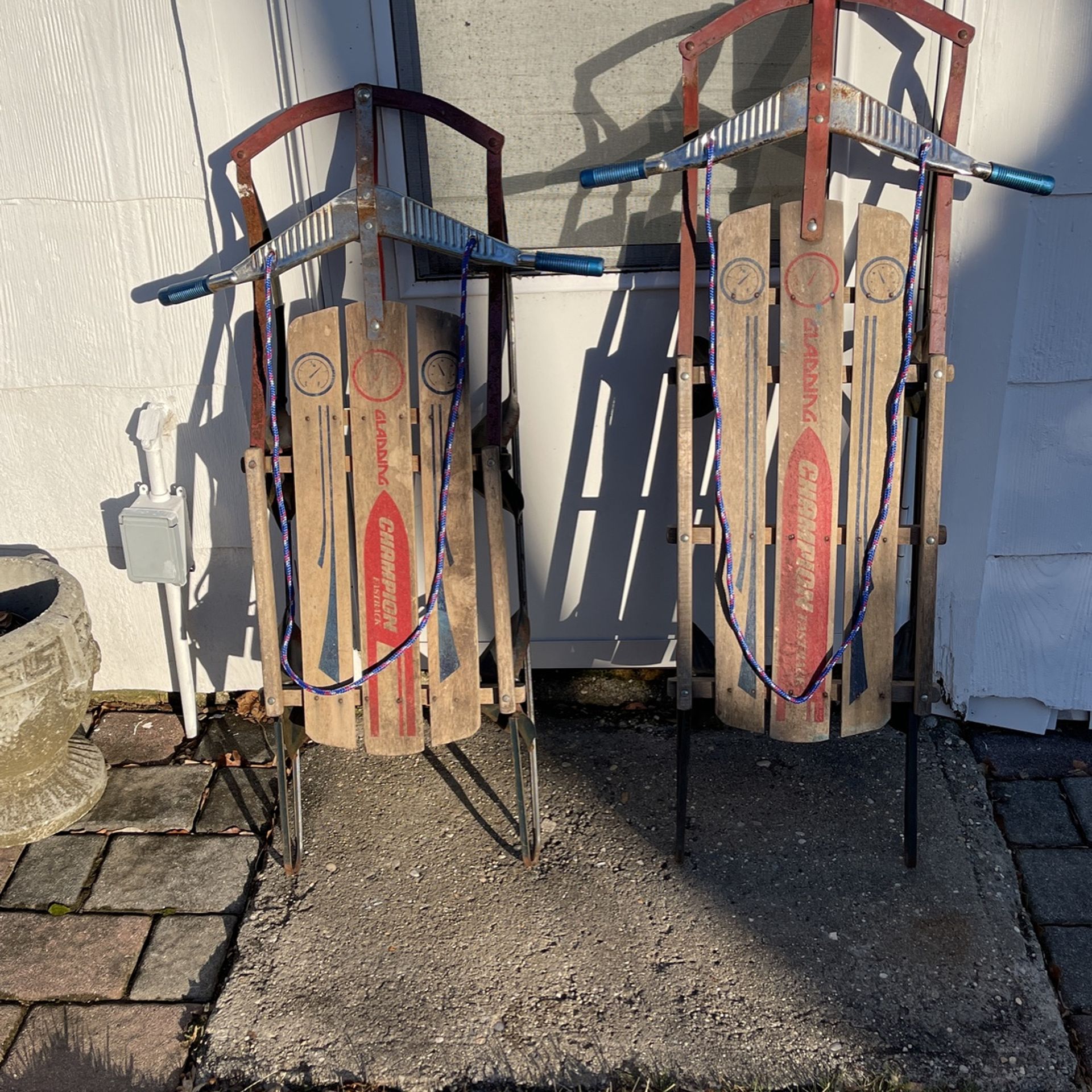 2 gladding Champion Fast Track Sleds . Can Be Sold Together As A Pair ...