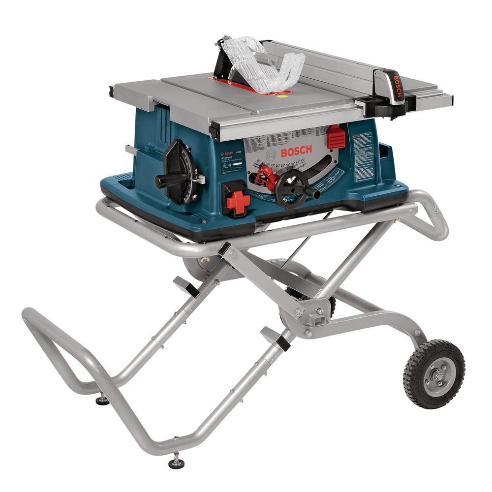 Bosch 4000 - 10" Table Saw on Model TS-1000 Folding Stand for Sale in ...