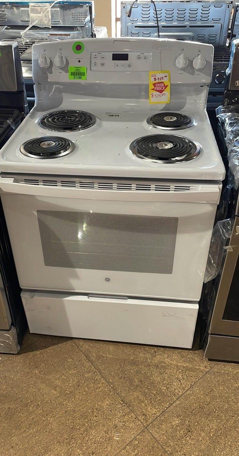 GE JBS360DMWW 30 in. 5.0 cu. ft. Electric Range Stove for Sale in ...