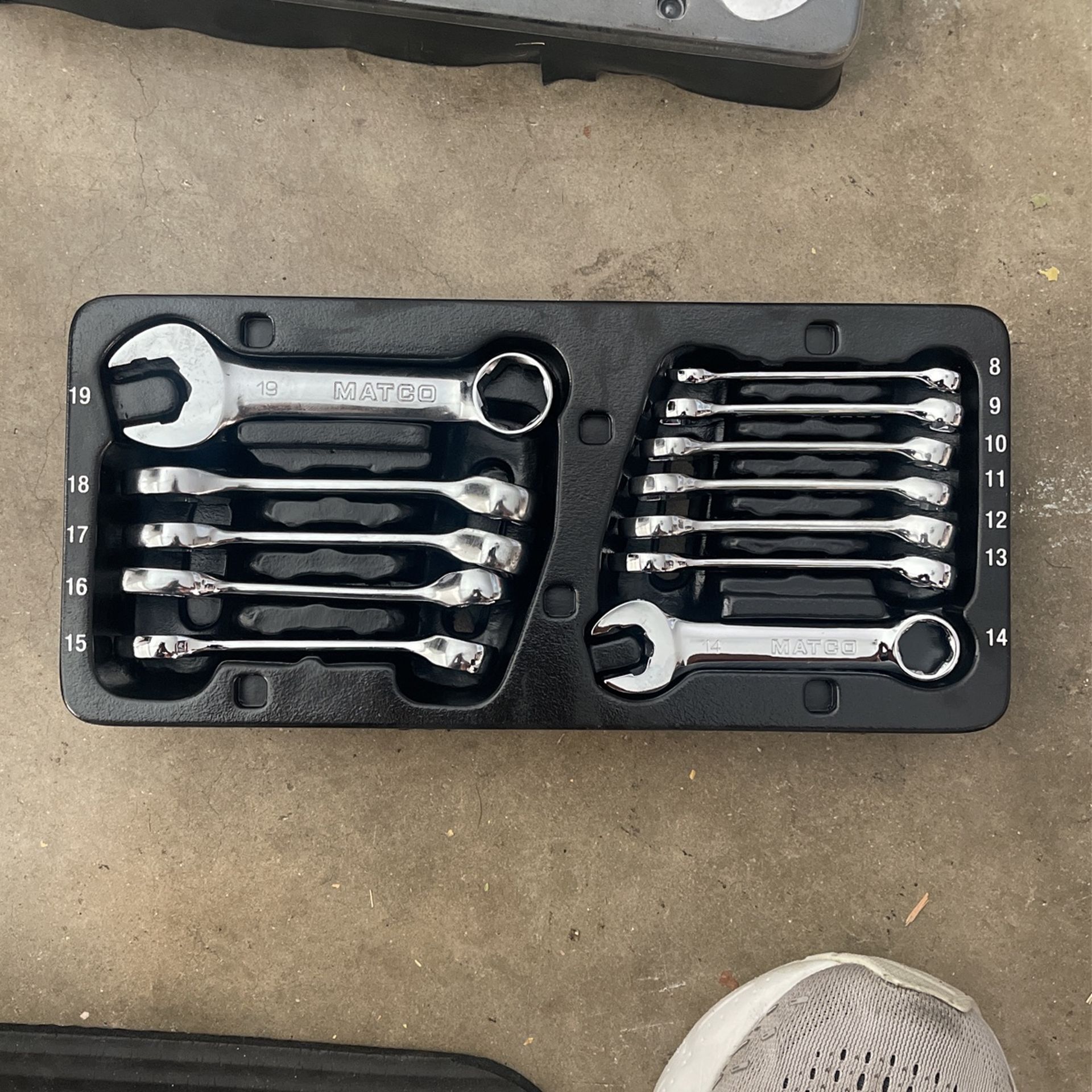 Matco Stubby wrench set Metric 12piece for Sale in Canyon Country CA OfferUp