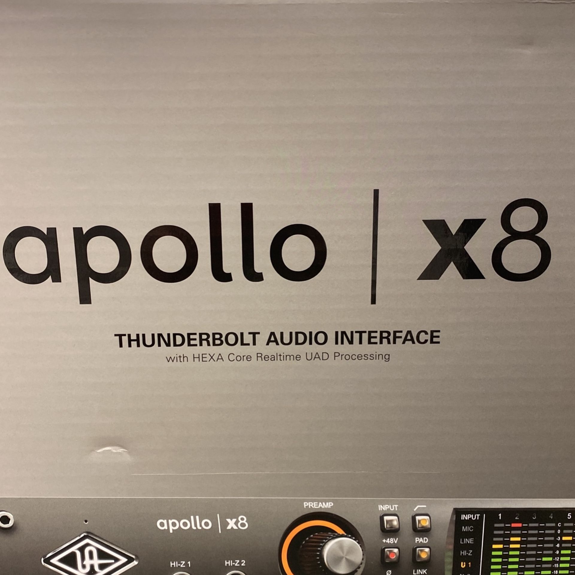 Universal Audio Apollo X8 Thunderbolt Audio Interface Brand New In The ...