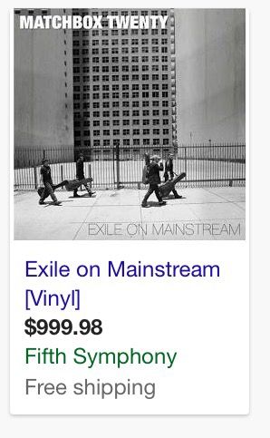 Exile On Mainstream Album Cover