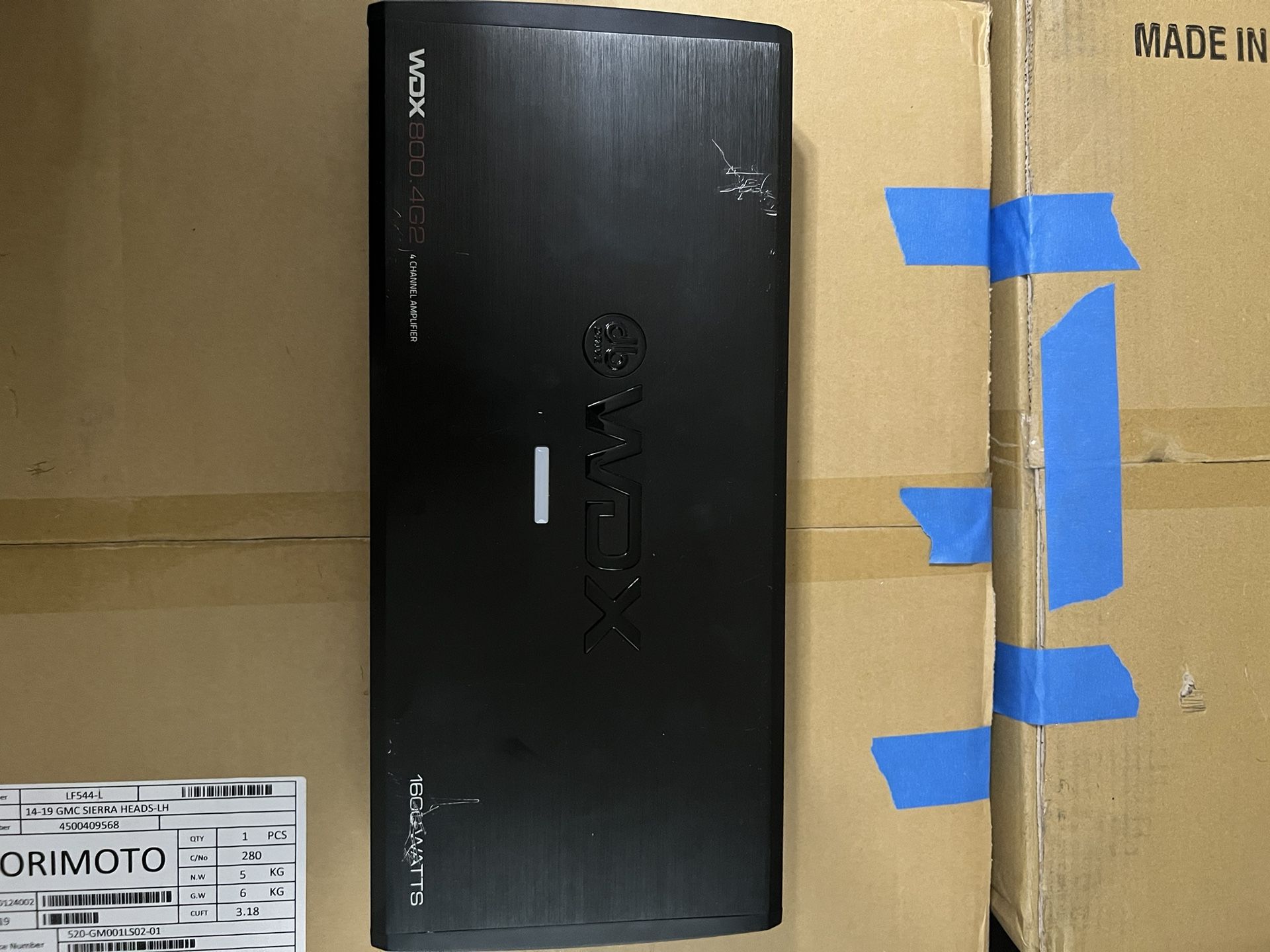 DB Drive Wdx800.4g2 1600 Watt 4 Channel Amp for Sale in Houston, TX ...