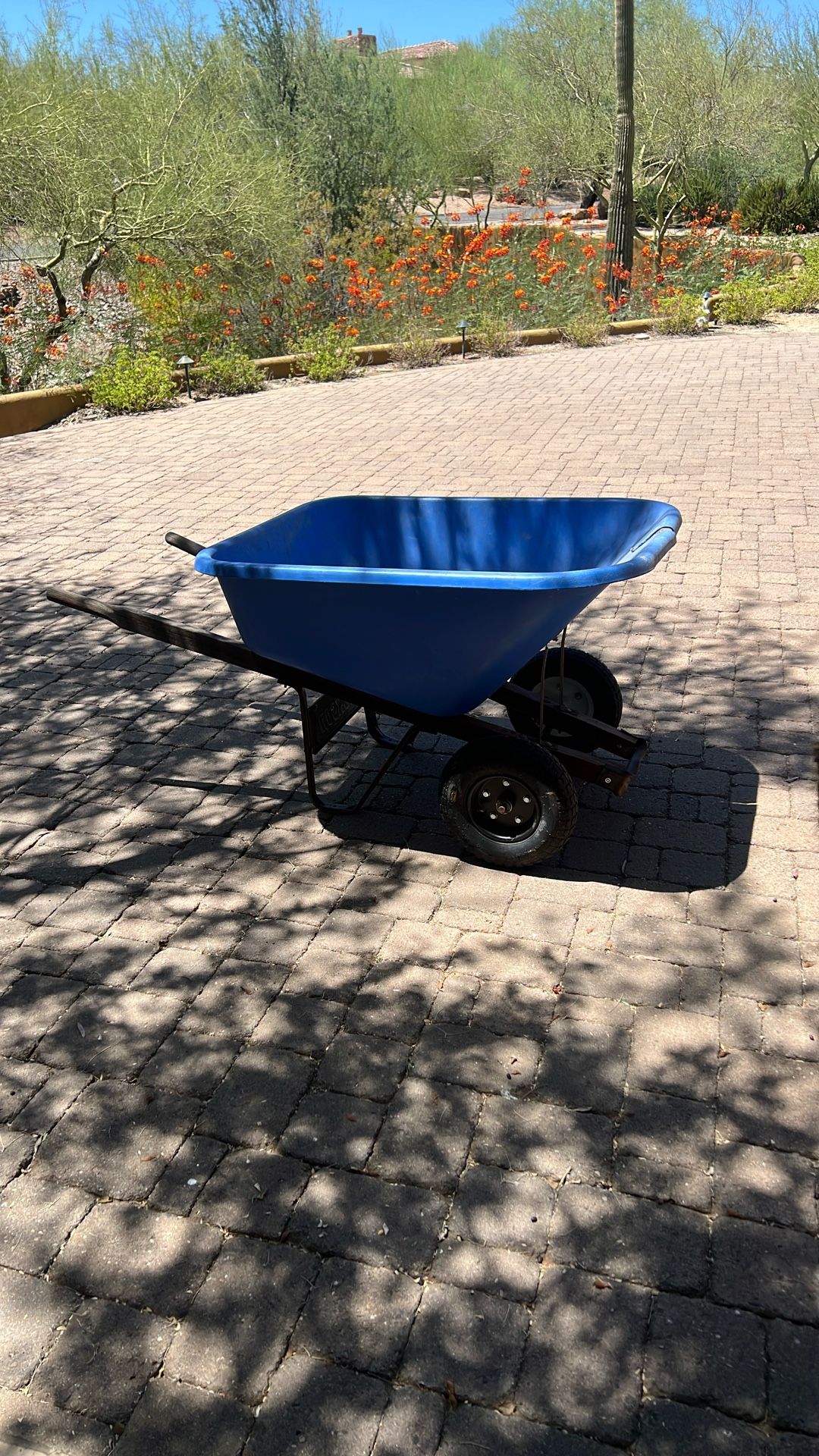 Jackson 8 Cu. Ft. Dual-Wheel Wheelbarrow, Very Working Condition for ...