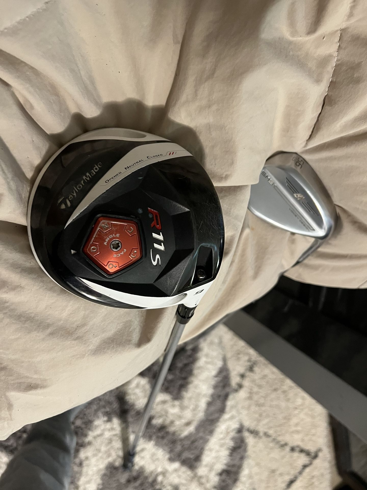 Mens Right Handed Golf Clubs! Hybrid Set With Taylor Made R11s Driver ...