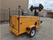 2000 Team Fenex Generator Manhole Support Trailer w/Arrow Board and ...