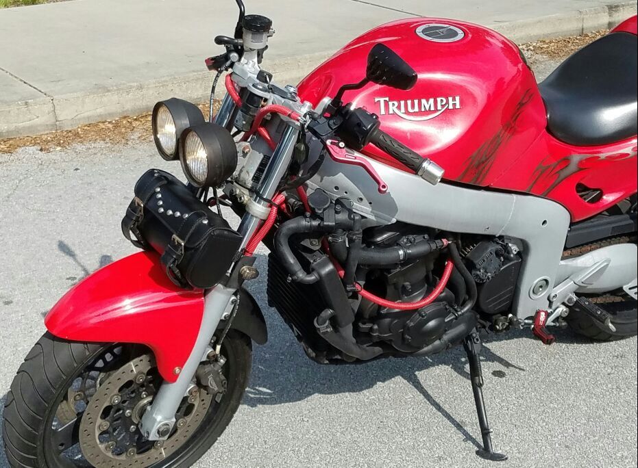 2001 TRIUMPH SPRINT STREET FIGHTER 955 CC CUSTOM PAINT SALE TRADE for ...
