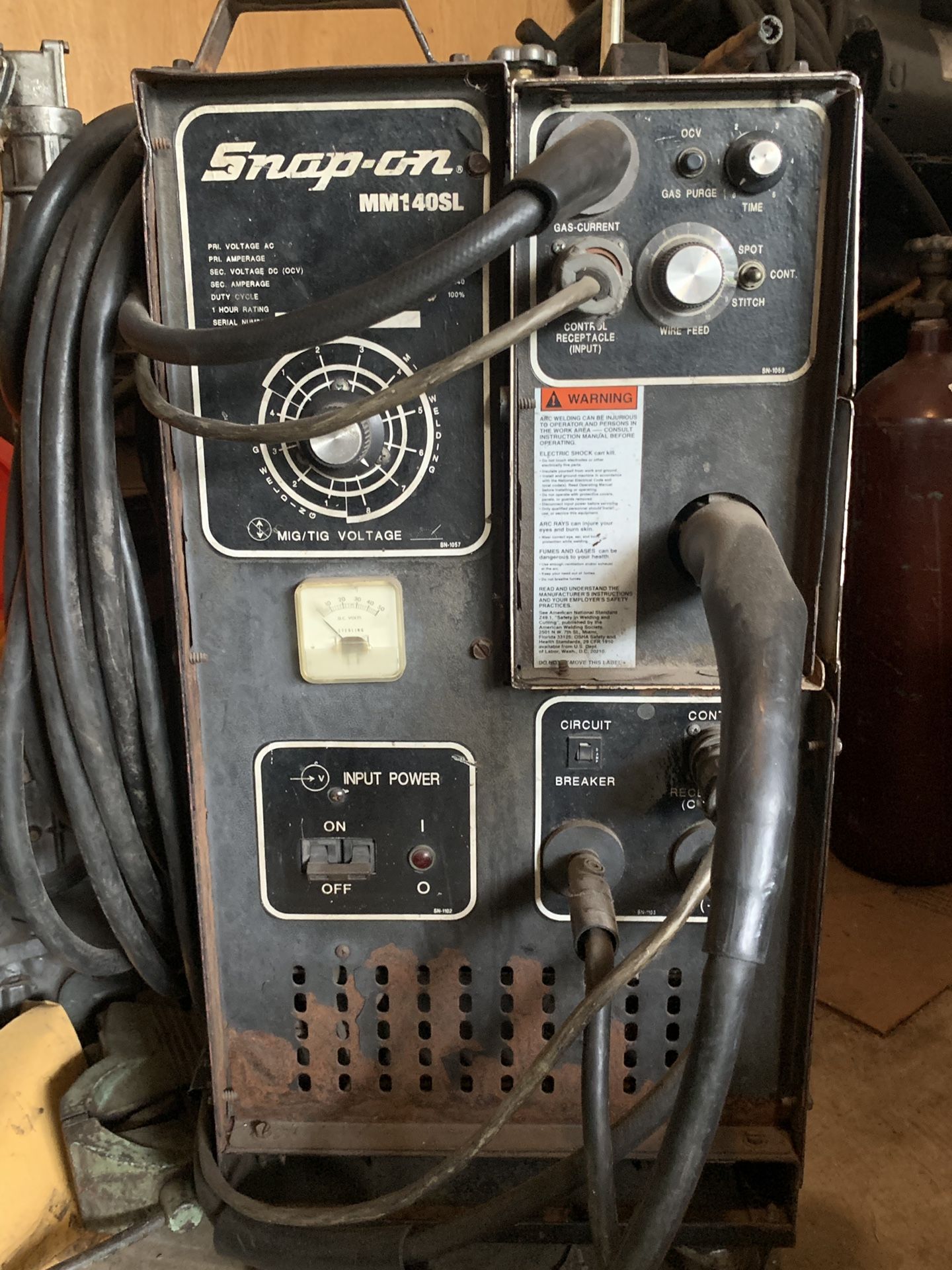 Snap-On Muscle Mig welder with aluminum spool gun for Sale in El Monte ...
