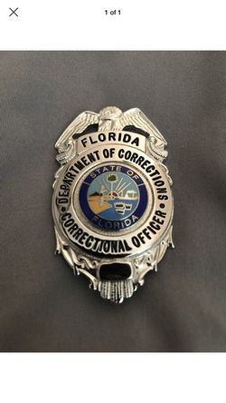 Florida Corrections Badge