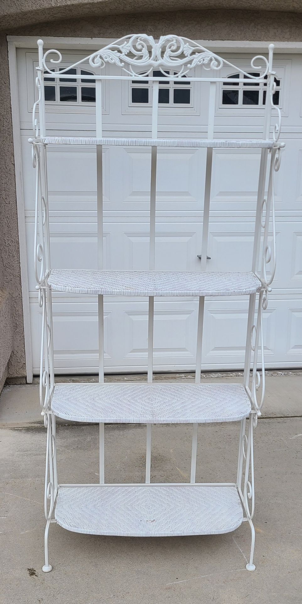 Wrought Iron Shelving Unit for Sale in Fresno, CA - OfferUp